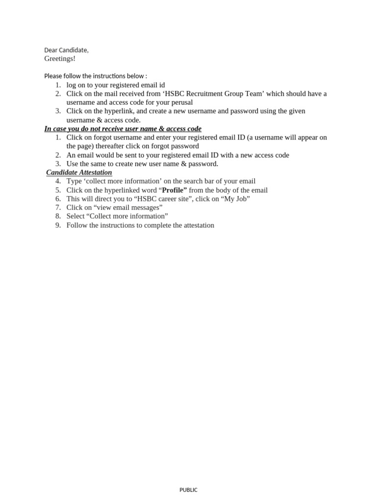 Instructions To Complete APTA HSBC | PDF | Business | Computers