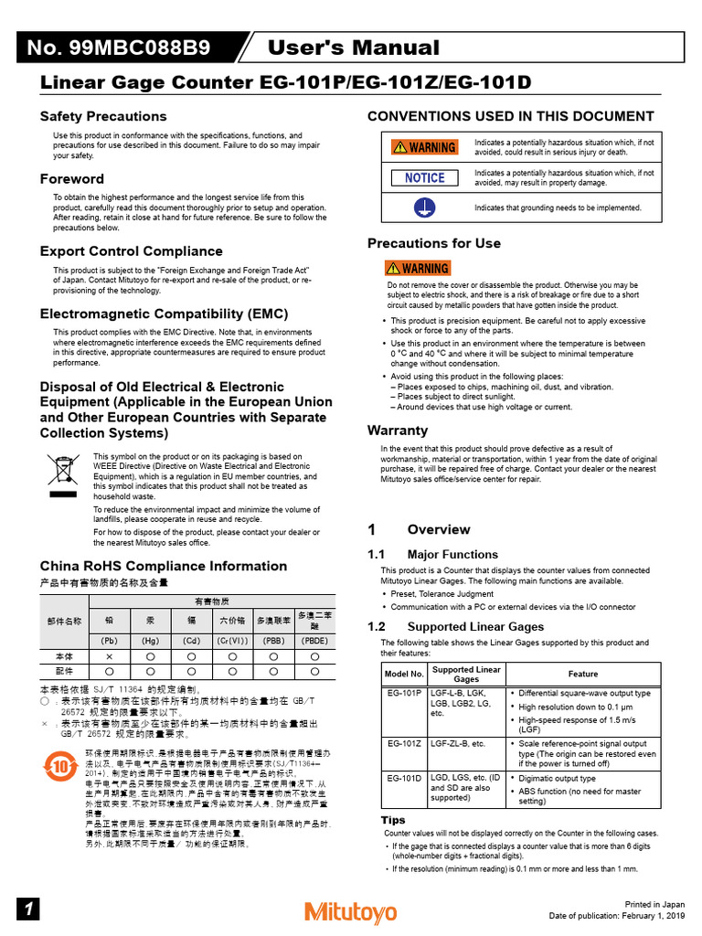 eg101p | PDF | Parameter (Computer Programming) | Electromagnetic Compatibility