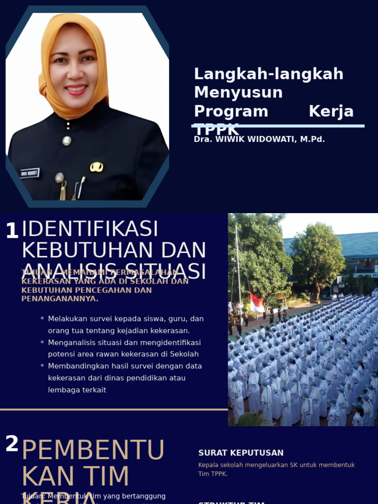 Langkah-Langkah Menyusun Program Kerja TPPK | PDF