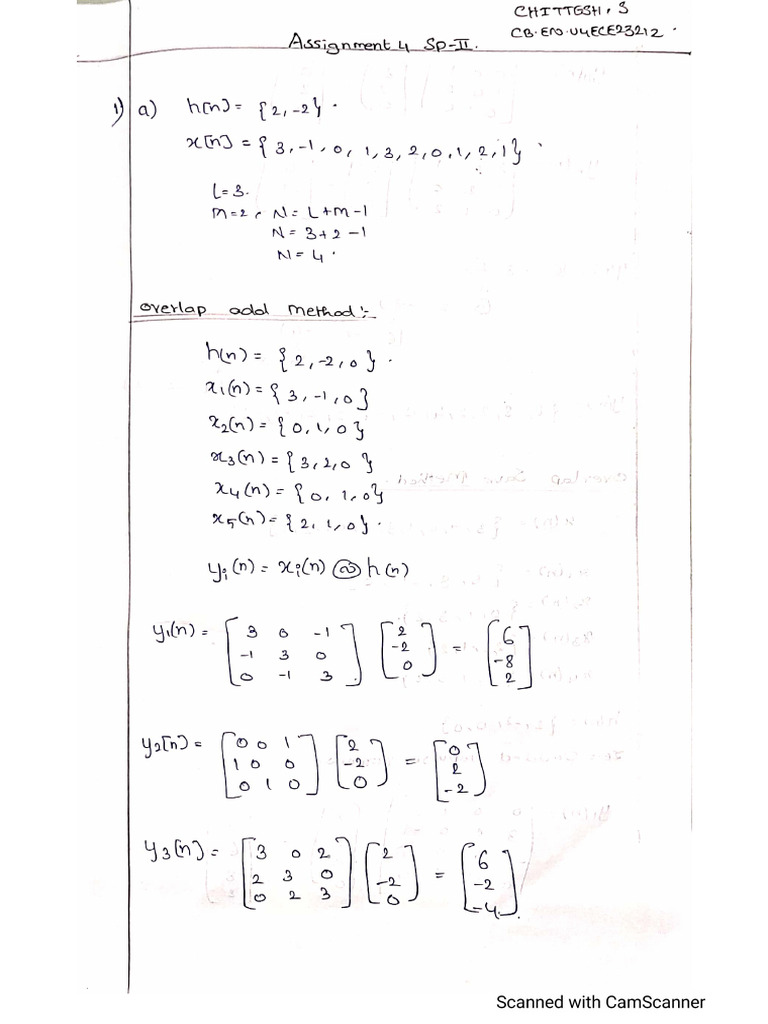 Signal Assignment 4 Pdf
