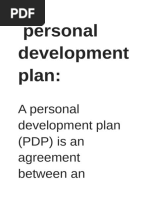 Name: Job Role and Responsibilities:: Template of CPD: Personal ...
