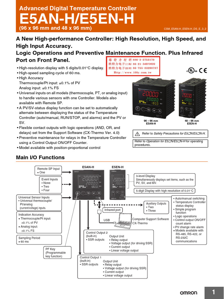 29 Omron E5AN H - E5EN H | PDF