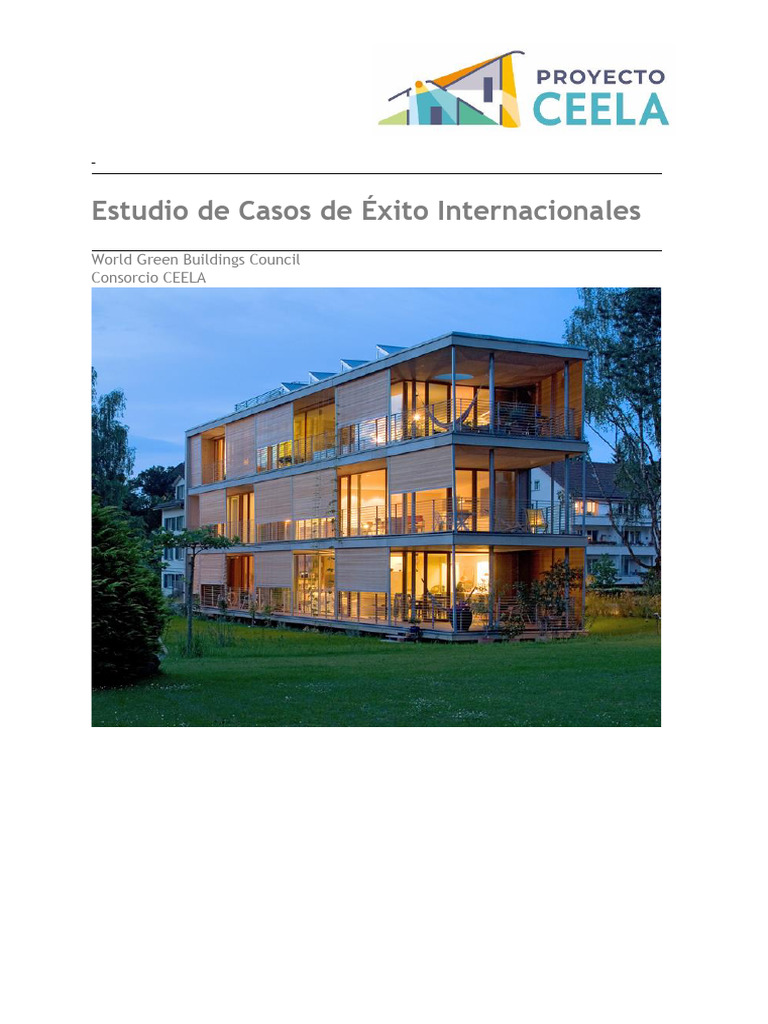 Estudio de Casos de Xito Internacionales | PDF | Uso eficiente de energía | Huella de carbono
