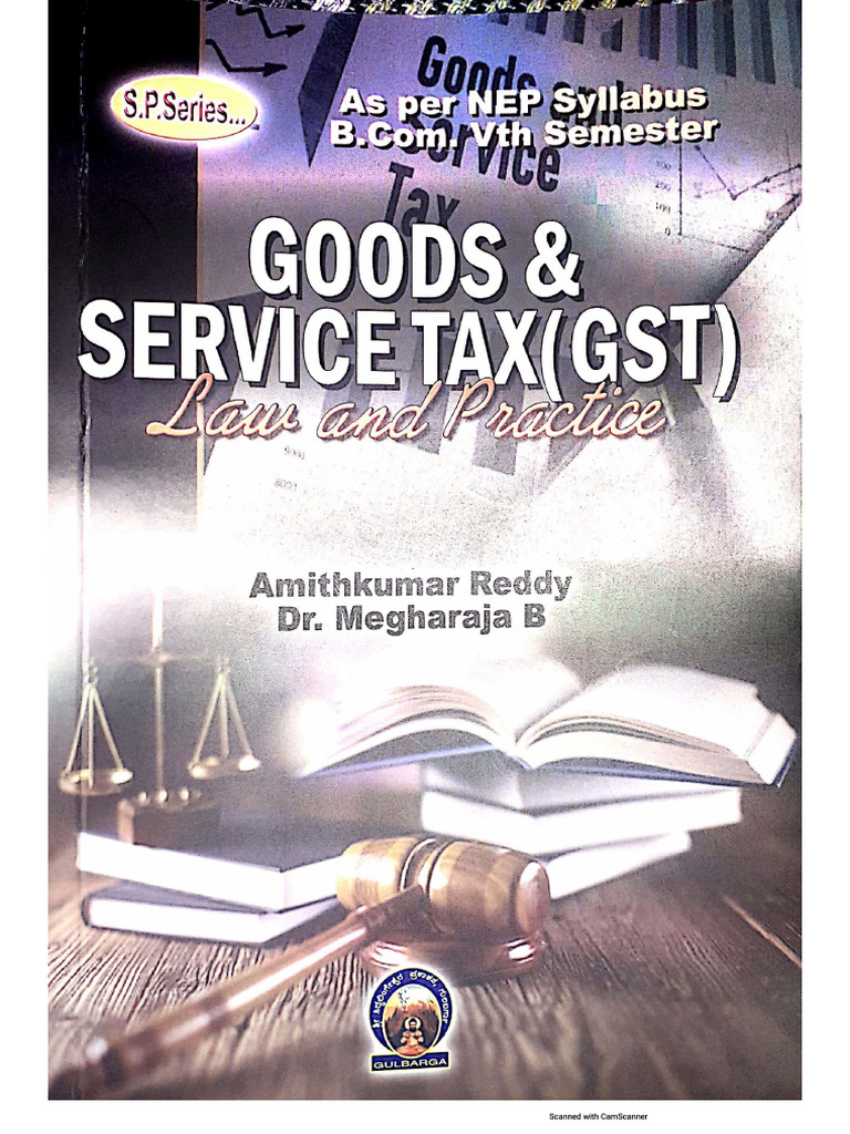 GST PDF All Chapter | PDF