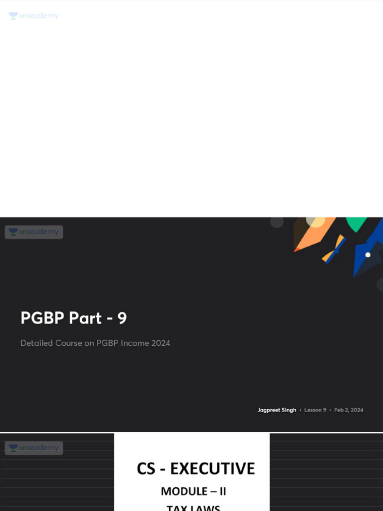 PGBP Part 9 With Anno | PDF