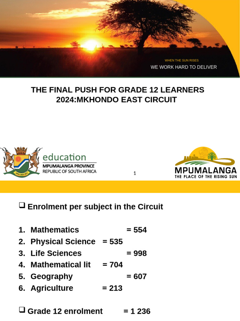 Mkhondo East Final Push 2024-3 | PDF | Observation | Science
