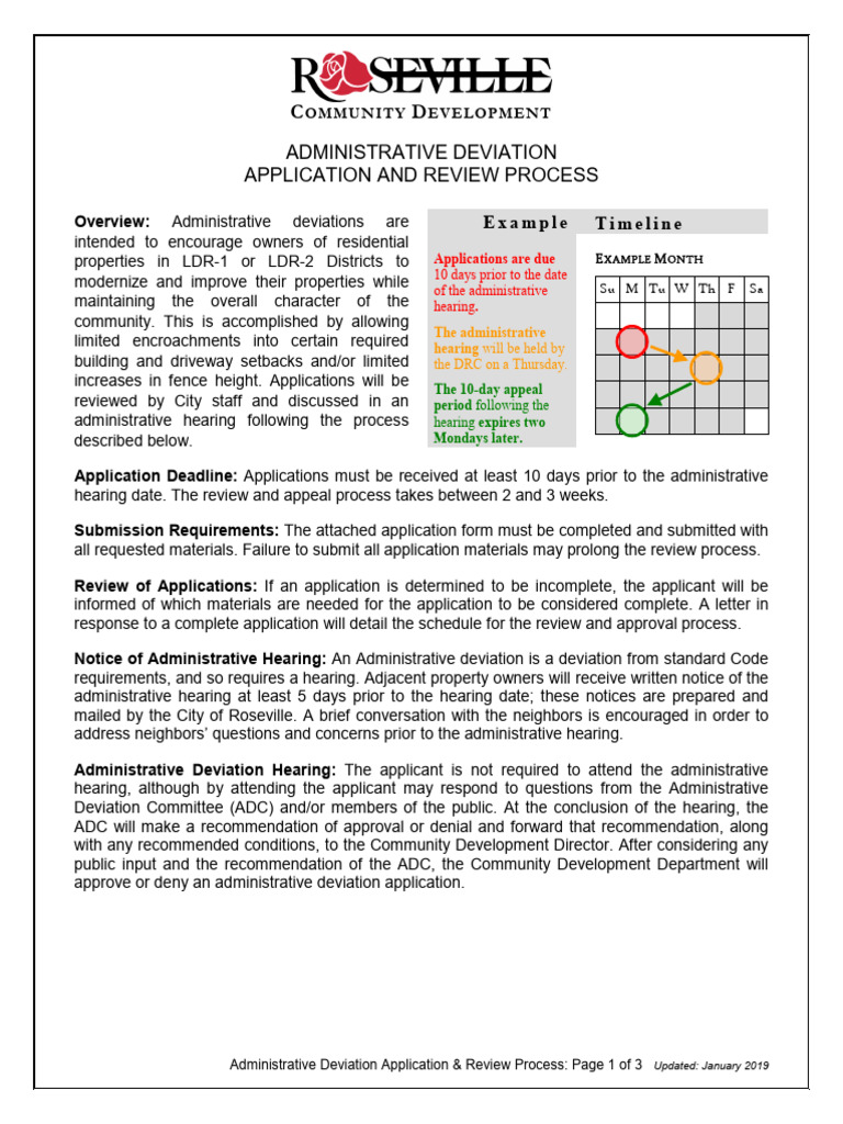 Administrative Deviation 2019 (Fillable) - 201902141204384504 | PDF