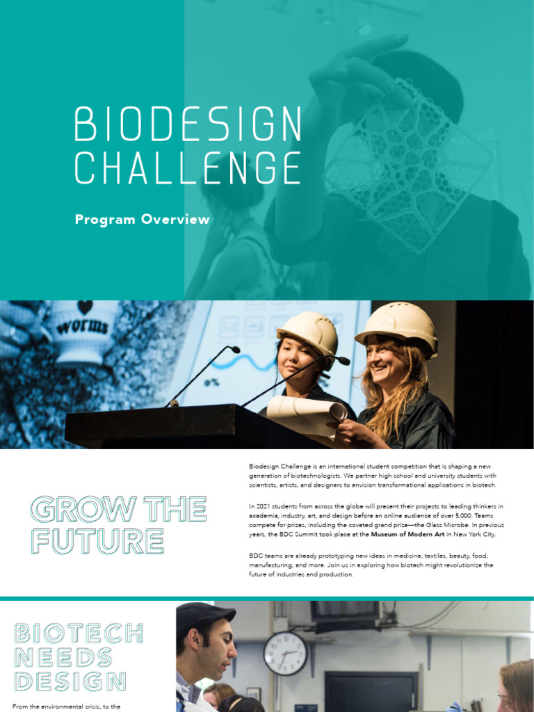 BDC 2021 Schools Deck | PDF | Biotechnology