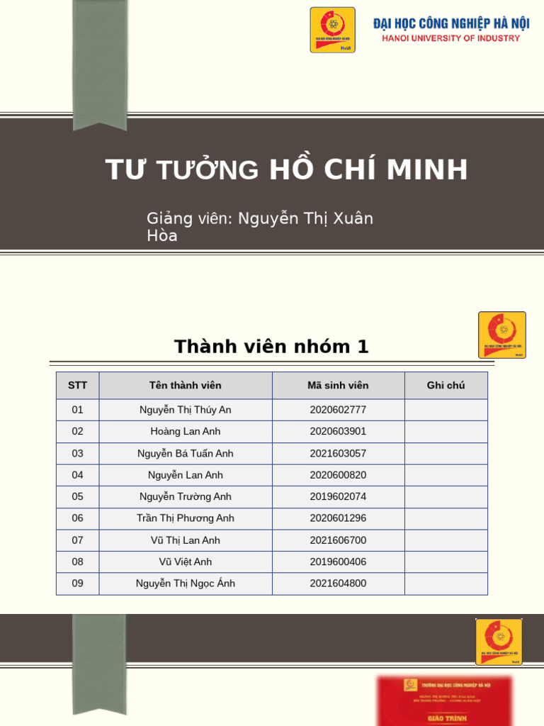 Nhom 1 - TTHCM | PDF