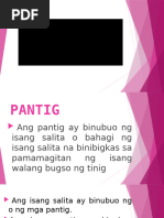 (Edited) MORPOLOHIYA-MODULE-PORMASYON NG PANTIG | PDF