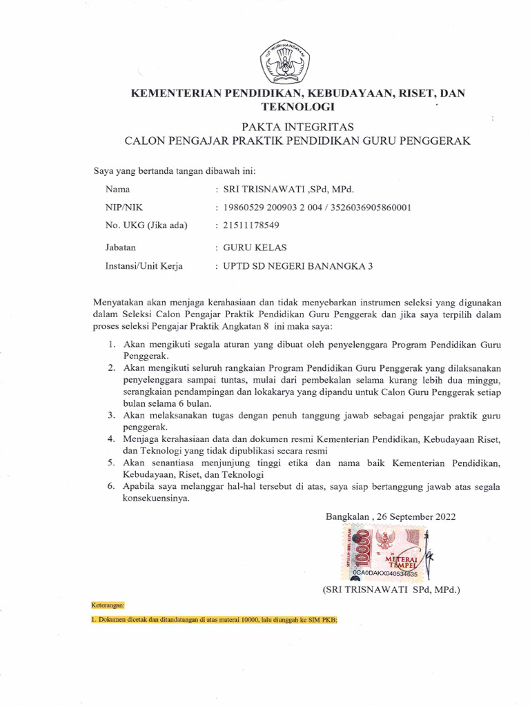 Pakta CPG Ankt 8 | PDF