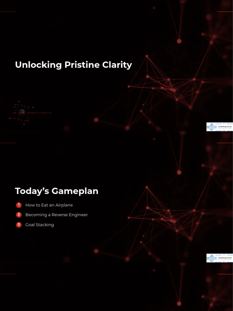 06-M1.V5 - Slides - Unlocking Pristine Clarity | PDF | Psychology | Cognition