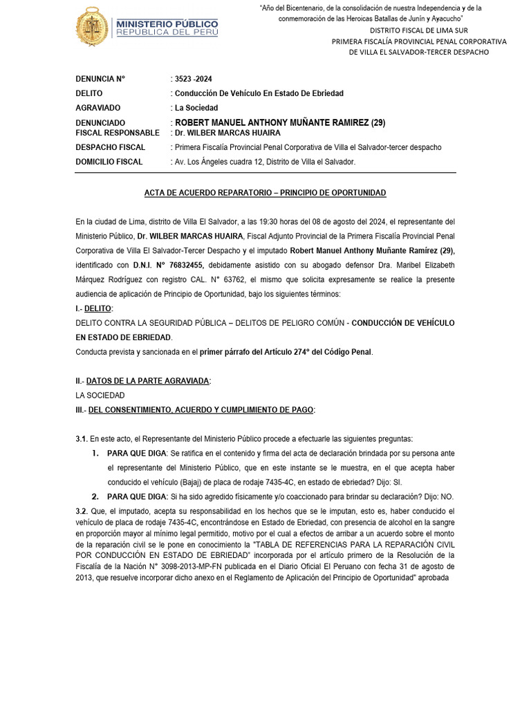 Principio 3523-2024 | PDF | Fiscal | Justicia