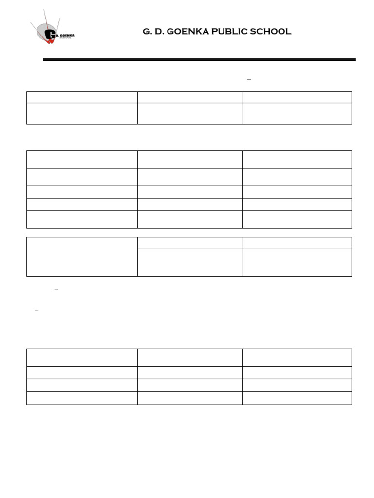 Fee Structure GDGPS Sector 48 | PDF