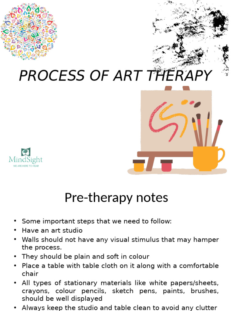 Process of Art Therapy | PDF | Art Therapy | Psychological Concepts