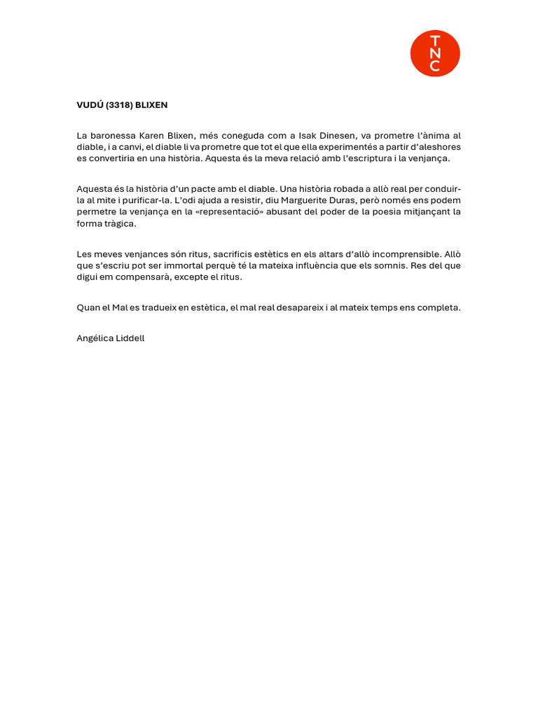 Vud (3318) Blixen | PDF