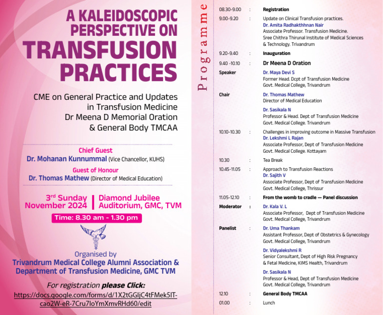 A Kaleidoscopic Perspective On Transfusion Practices | PDF | Public ...