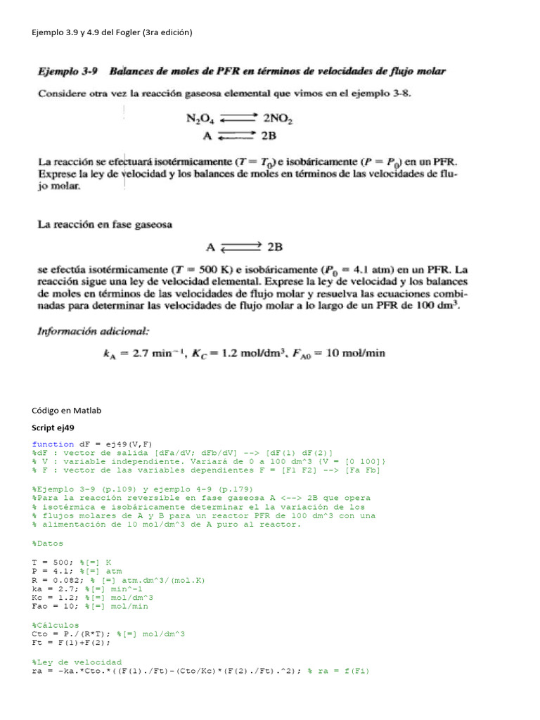 Ej3 - 9 y Ej4 - 9 Matlab | PDF | Ecuaciones | Matemáticas Aplicadas