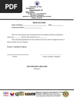 Student Dropout Form Template | PDF