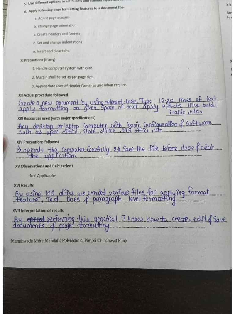 ICT Practical 2 | PDF