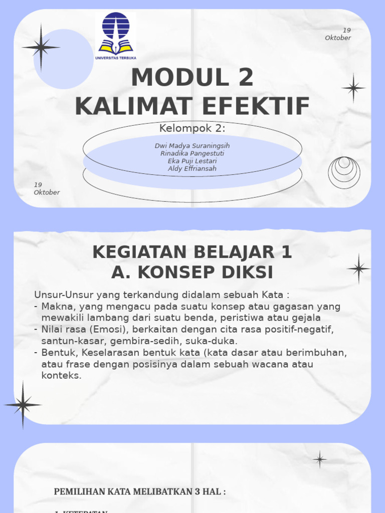 Modul 2 Keterampilan Menulis | PDF