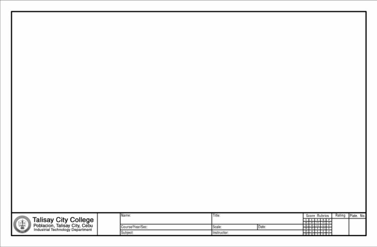 TCC Plate 1 | PDF