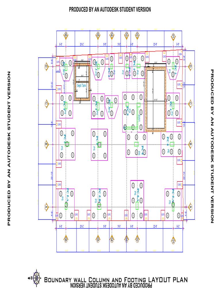 Boundary Wall DRAWING-Model | PDF