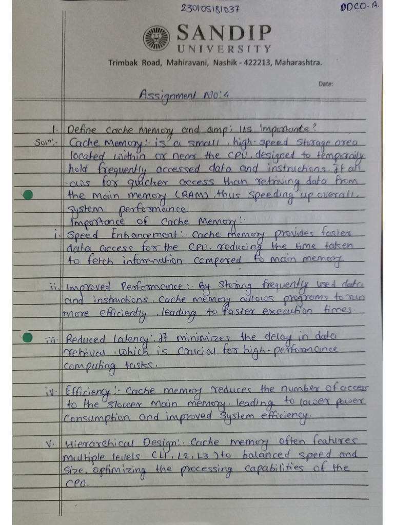 DDCO Assignment 4 | PDF