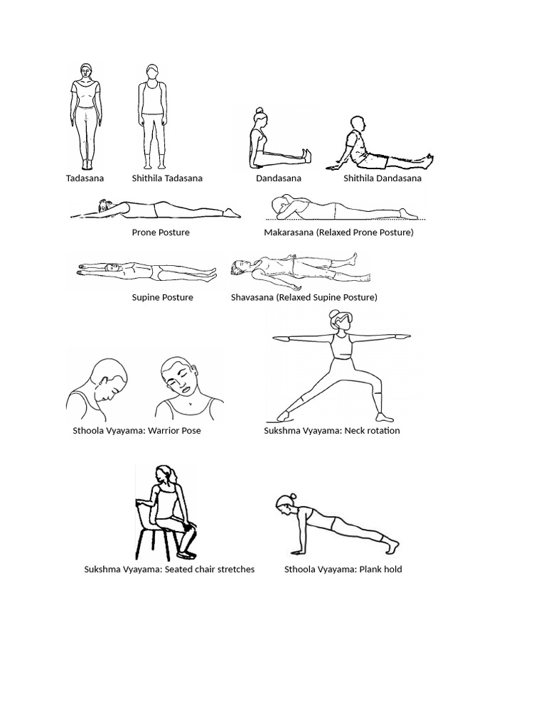 TadasanaShithila Tadasana | PDF