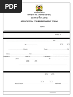 KUTRRH Employment Application Form | PDF | Bachelor's Degree | Diploma