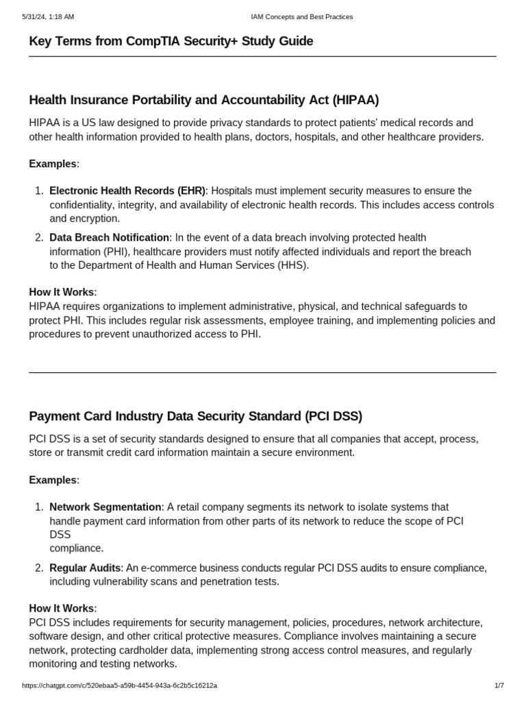Key Compliance Standards in IT Security | PDF | Information Security ...