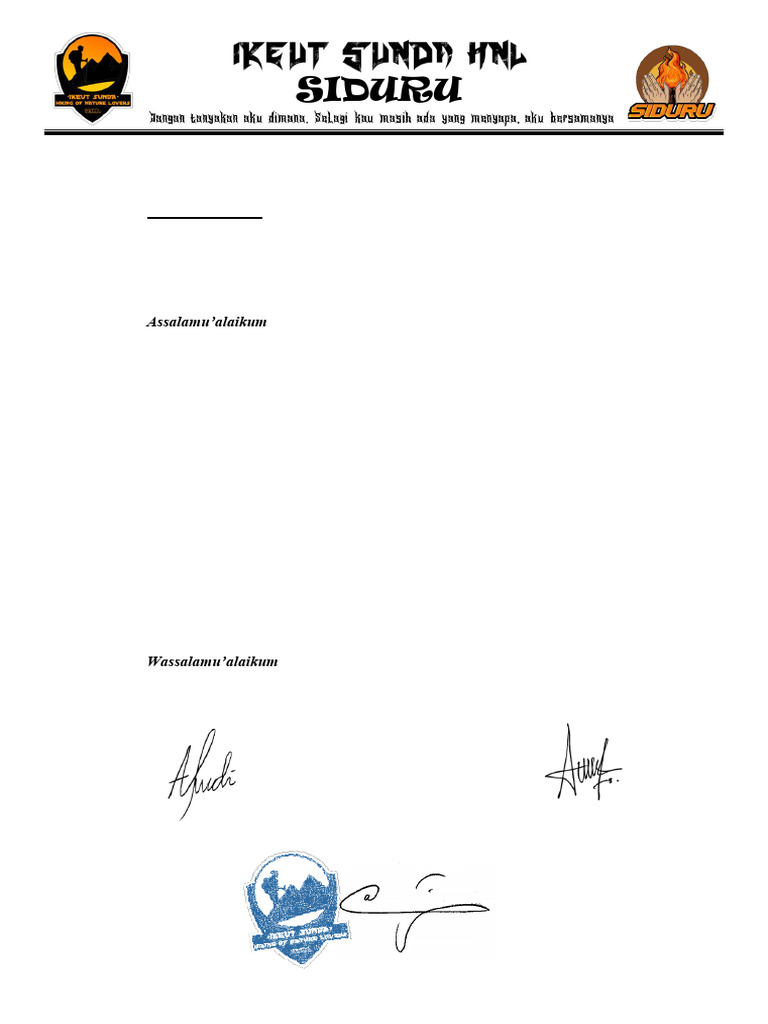 Surat Izin Siduru | PDF