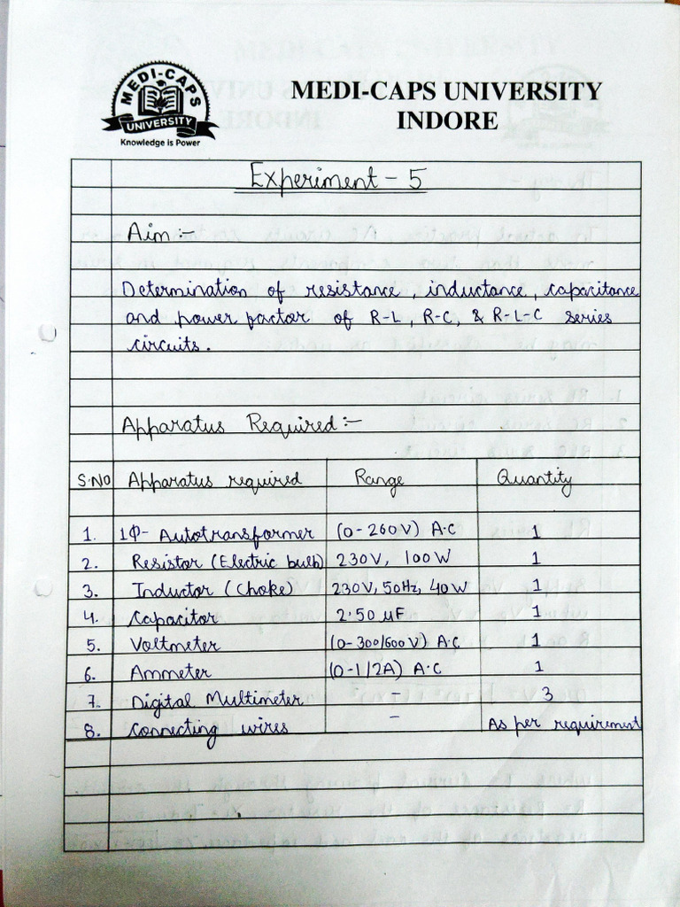BEE Practical | PDF | Electric Power | Electrical Engineering