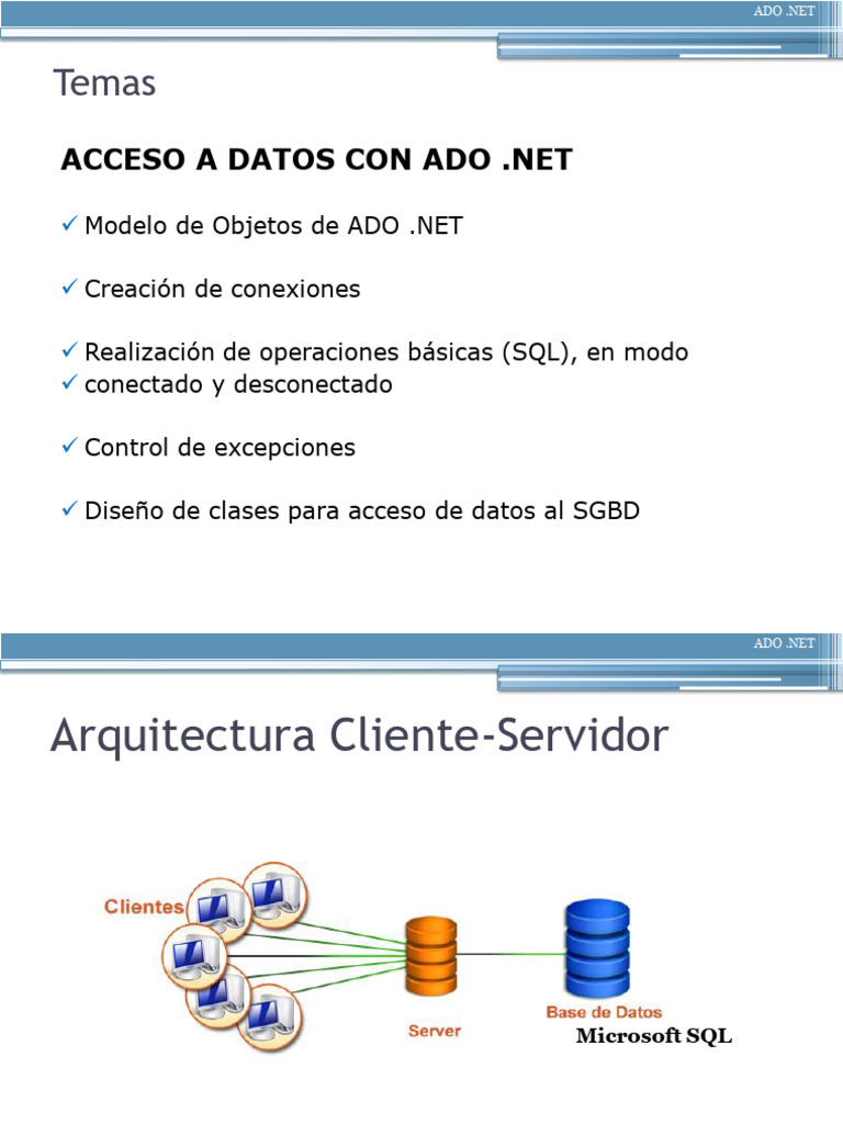 Acceso A Datos | PDF | SQL | Bases de datos