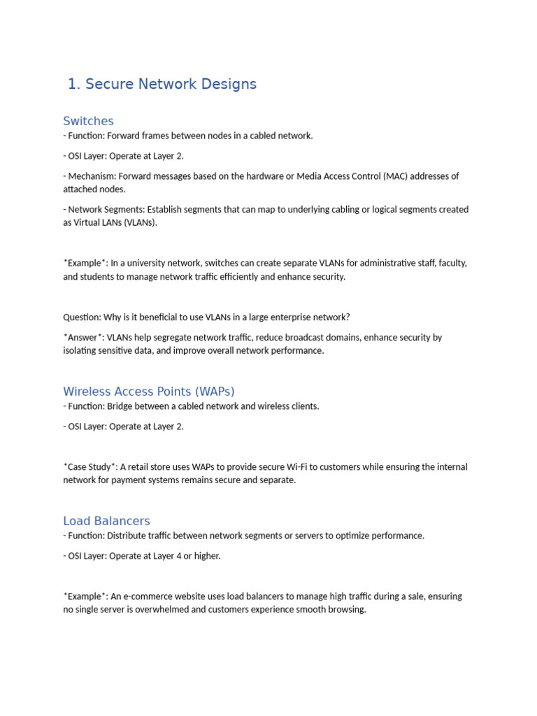 Class 5 Enterprise Network Architecture | PDF | Computer Network | Virtual Private Network