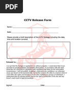 CCTV Review Request Form Template | PDF