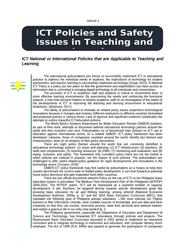 Lecture For Ped 102 | PDF | Educational Technology | Information And Communications Technology