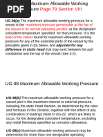 MAWP and Pressure Definitions Explained | PDF | Liquids | Gas Technologies