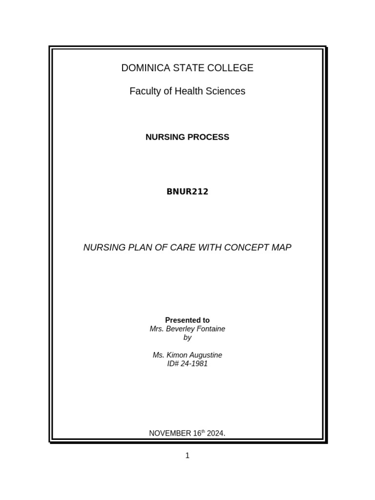 Nursing Care for CHF Patients | PDF | Heart Failure | Blood Pressure