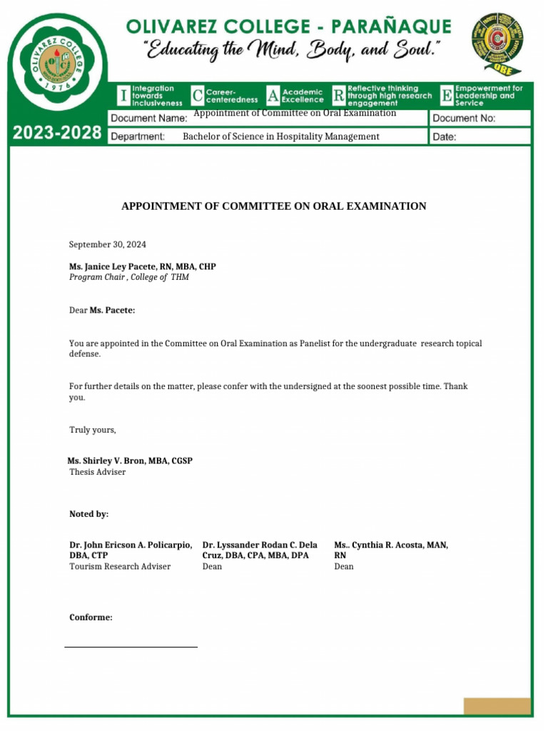 Final Application Letter Group 1 3 | PDF | Social Science