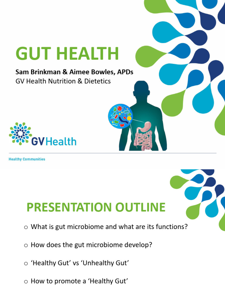 Gut Health | PDF | Gastrointestinal Tract | Probiotic
