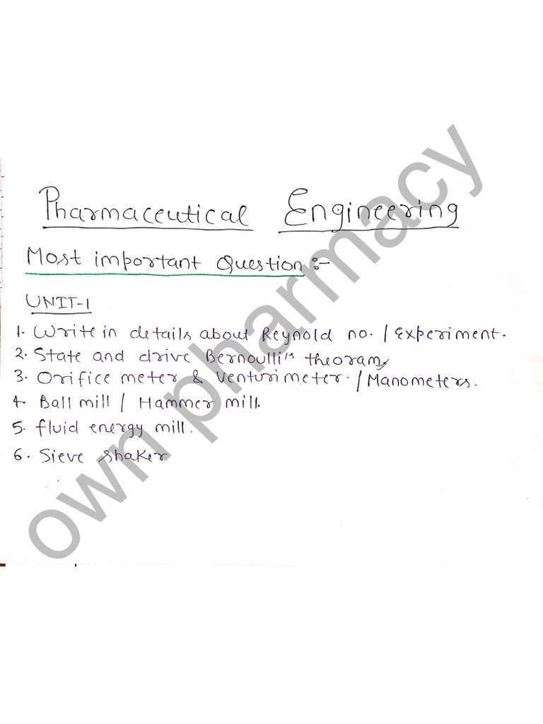 Engineering Most Important Questions | PDF