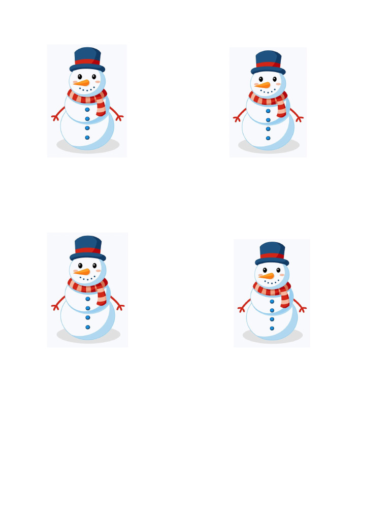 Snowman | PDF