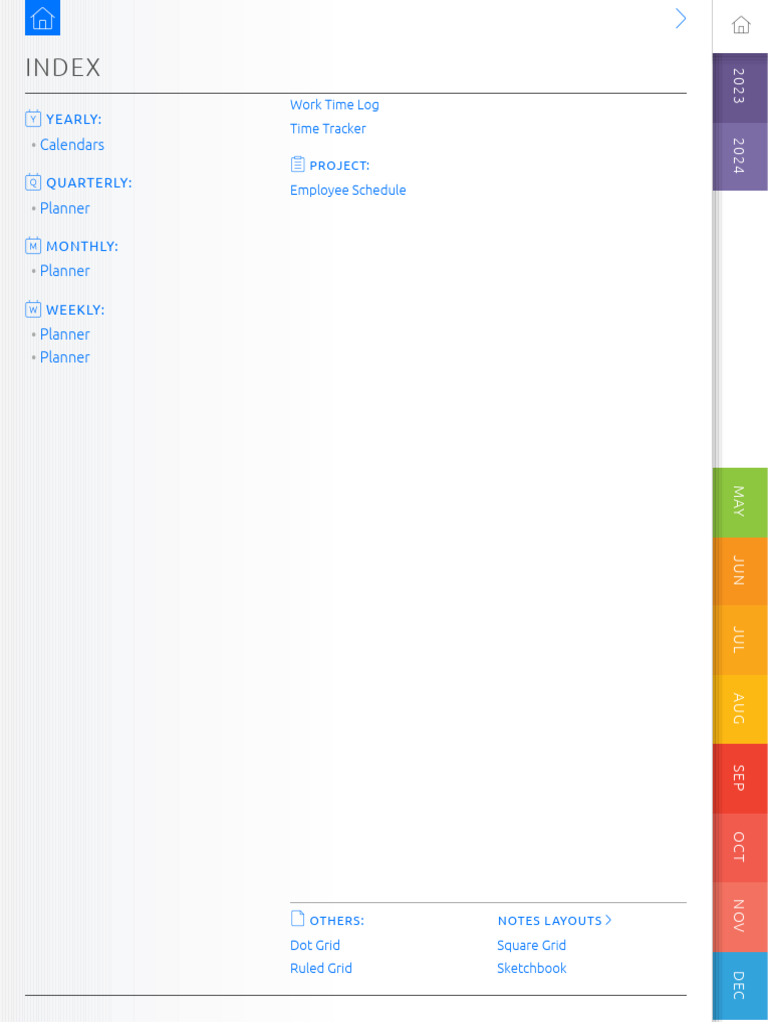 Digital Work Planner Digital Vertical | PDF