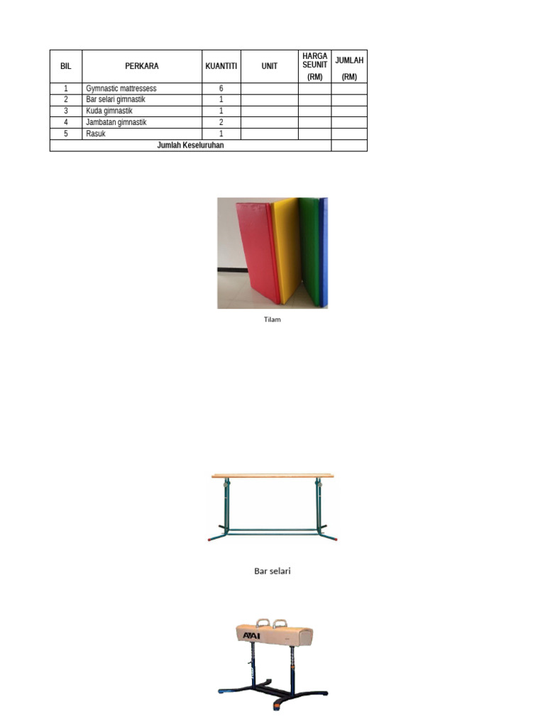 Alat Gimnastik | PDF