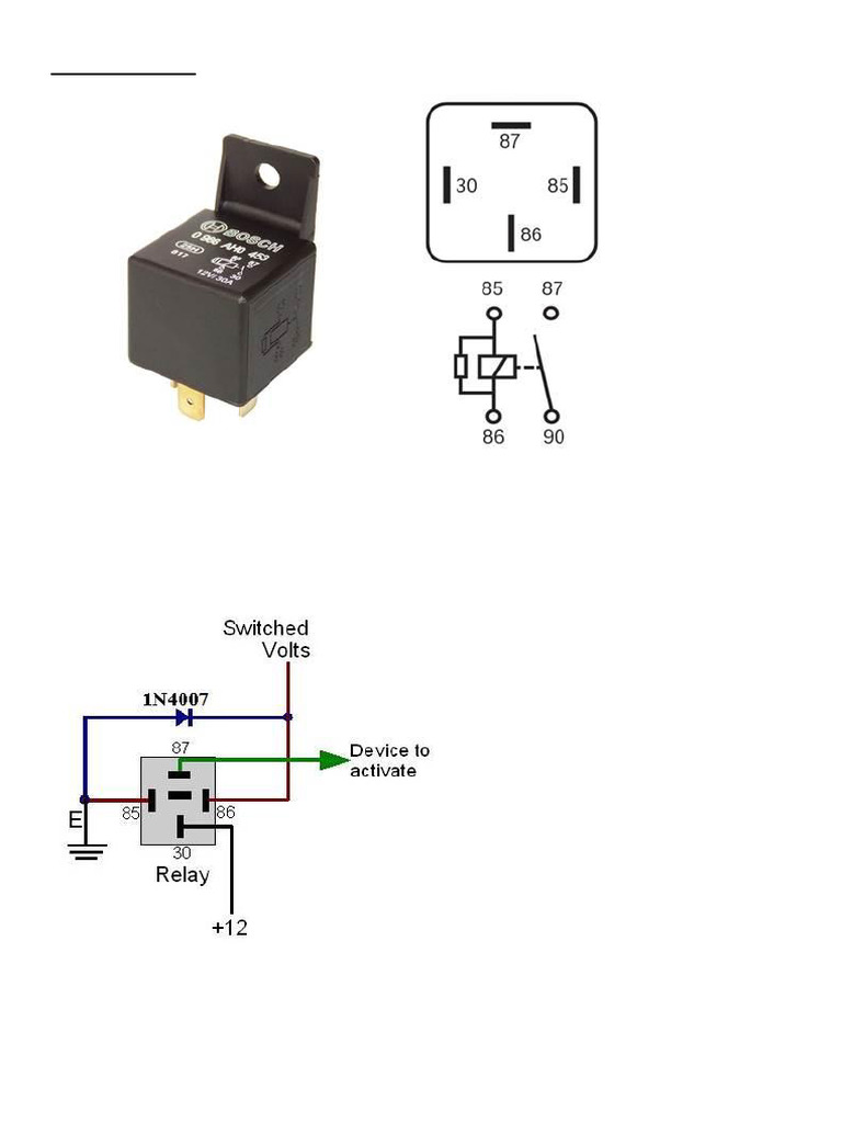 Bosch Relay | PDF
