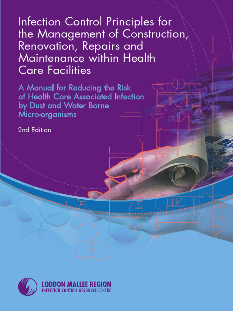Manual For Infection Control Principles Construction Renovation Repair ...