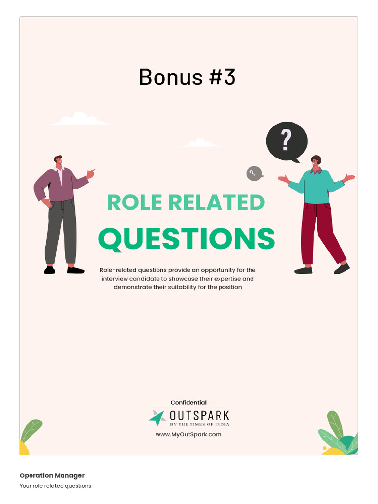 Role Questions BPO Interviews | PDF | Performance Appraisal | Six Sigma