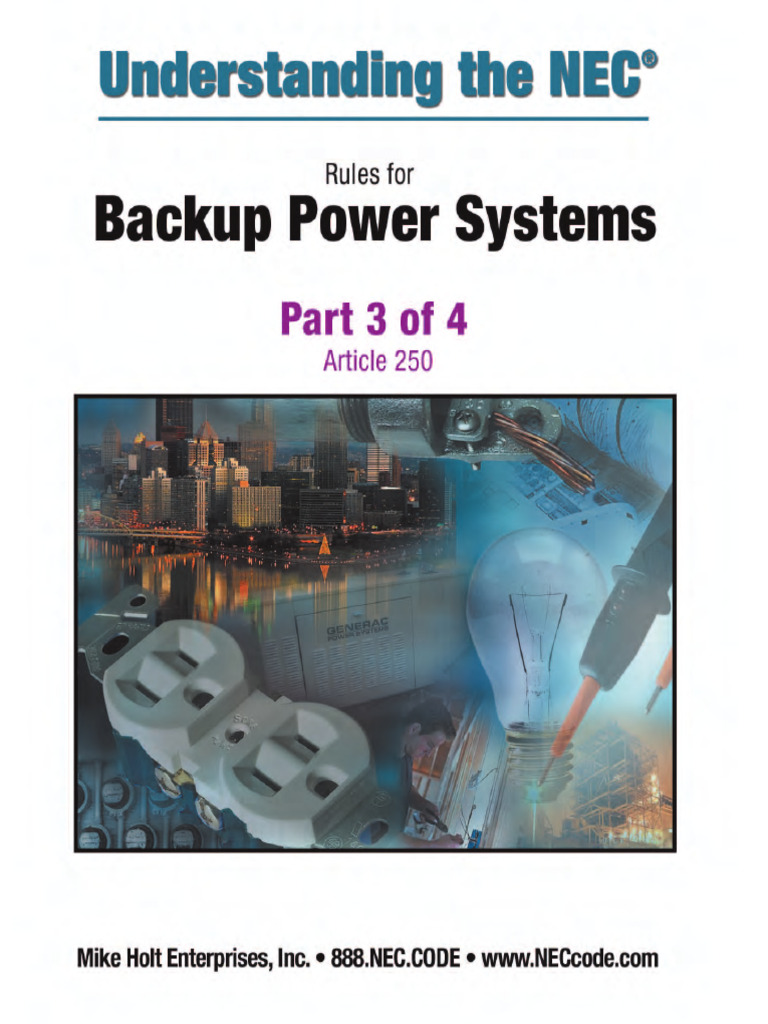 NEC Guidelines for Backup Power Systems | PDF | Electrical Wiring ...