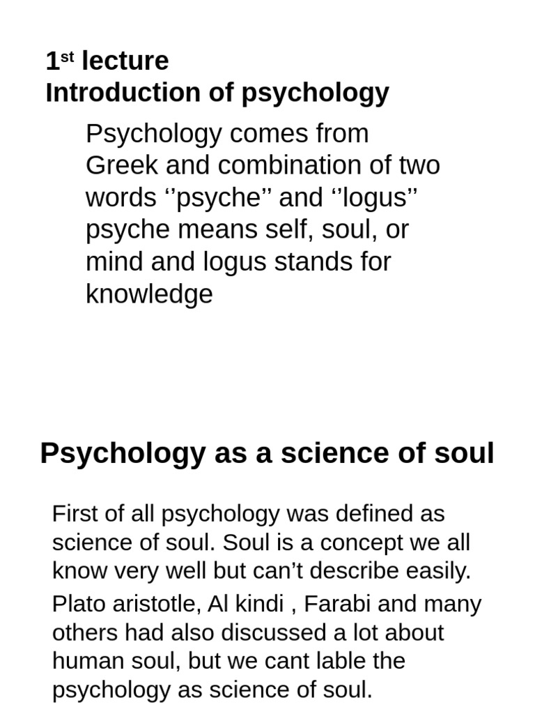 Overview of Psychology and Its Applications | PDF